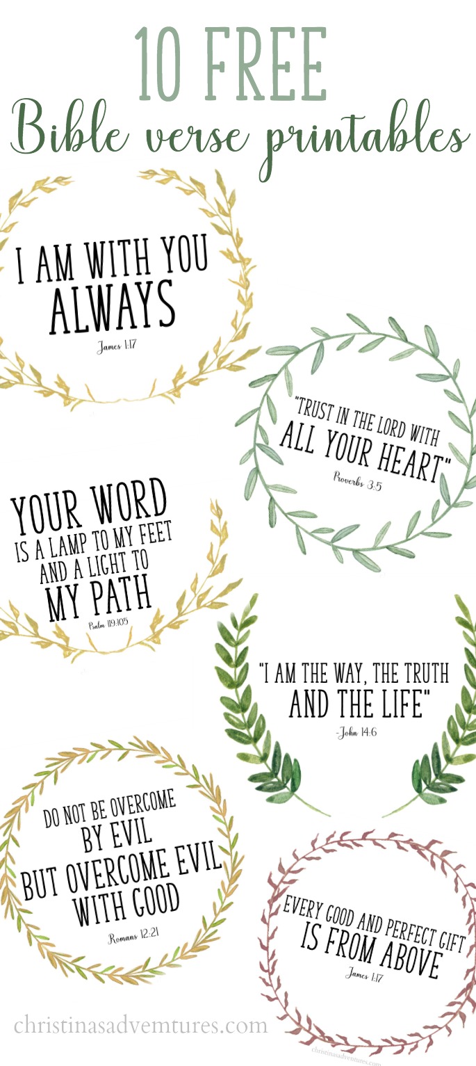 Free Printable Bible Verses Christina Maria Blog