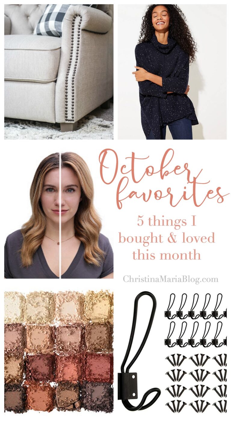 Favorite things: October - Christina Maria Blog