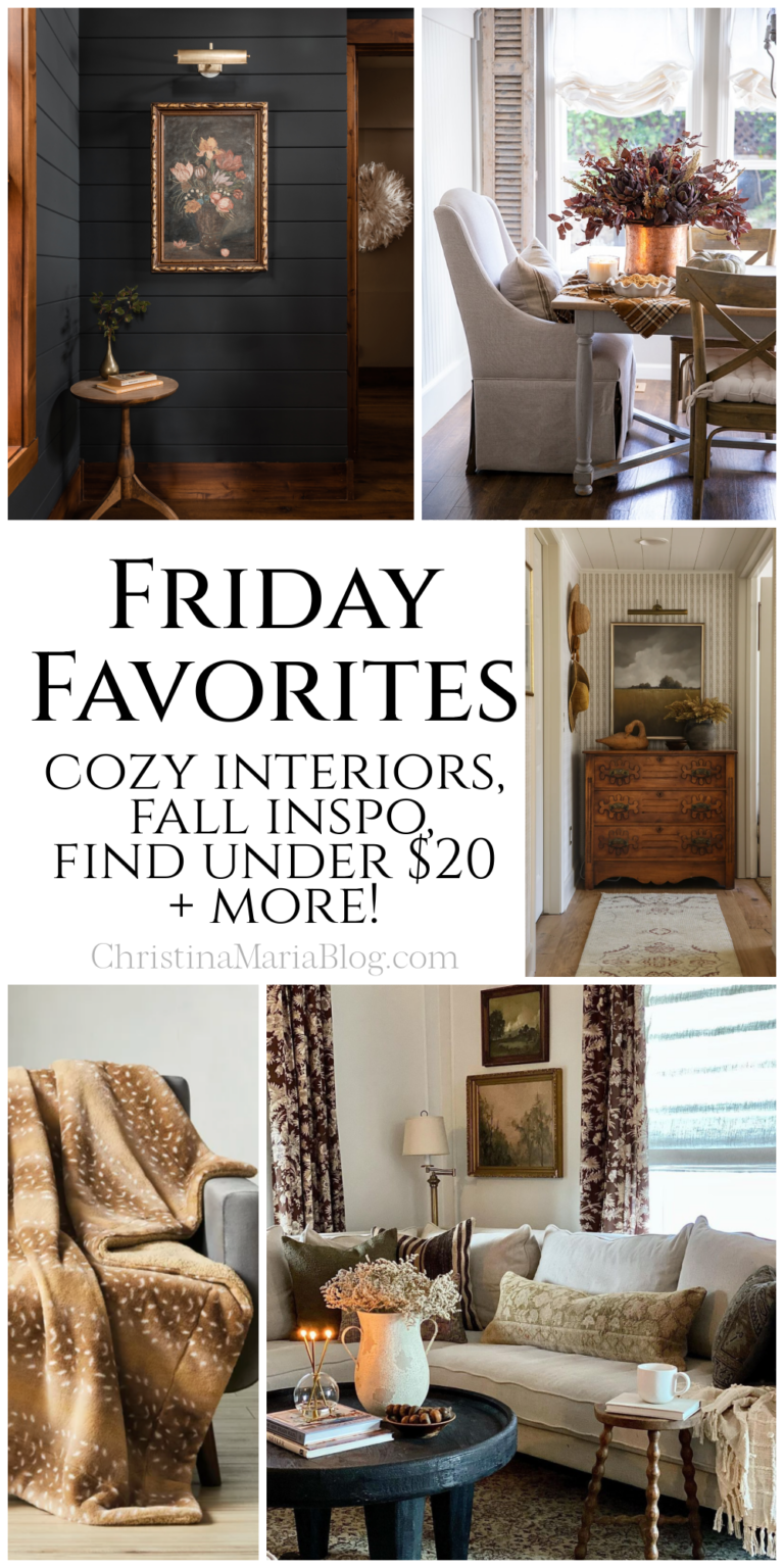 Friday Favorites 9.15 : Cozy interiors, home cooking, and fall ...
